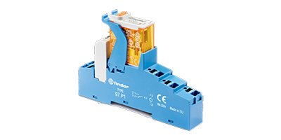 Finder, relevadores, temporizadores, más